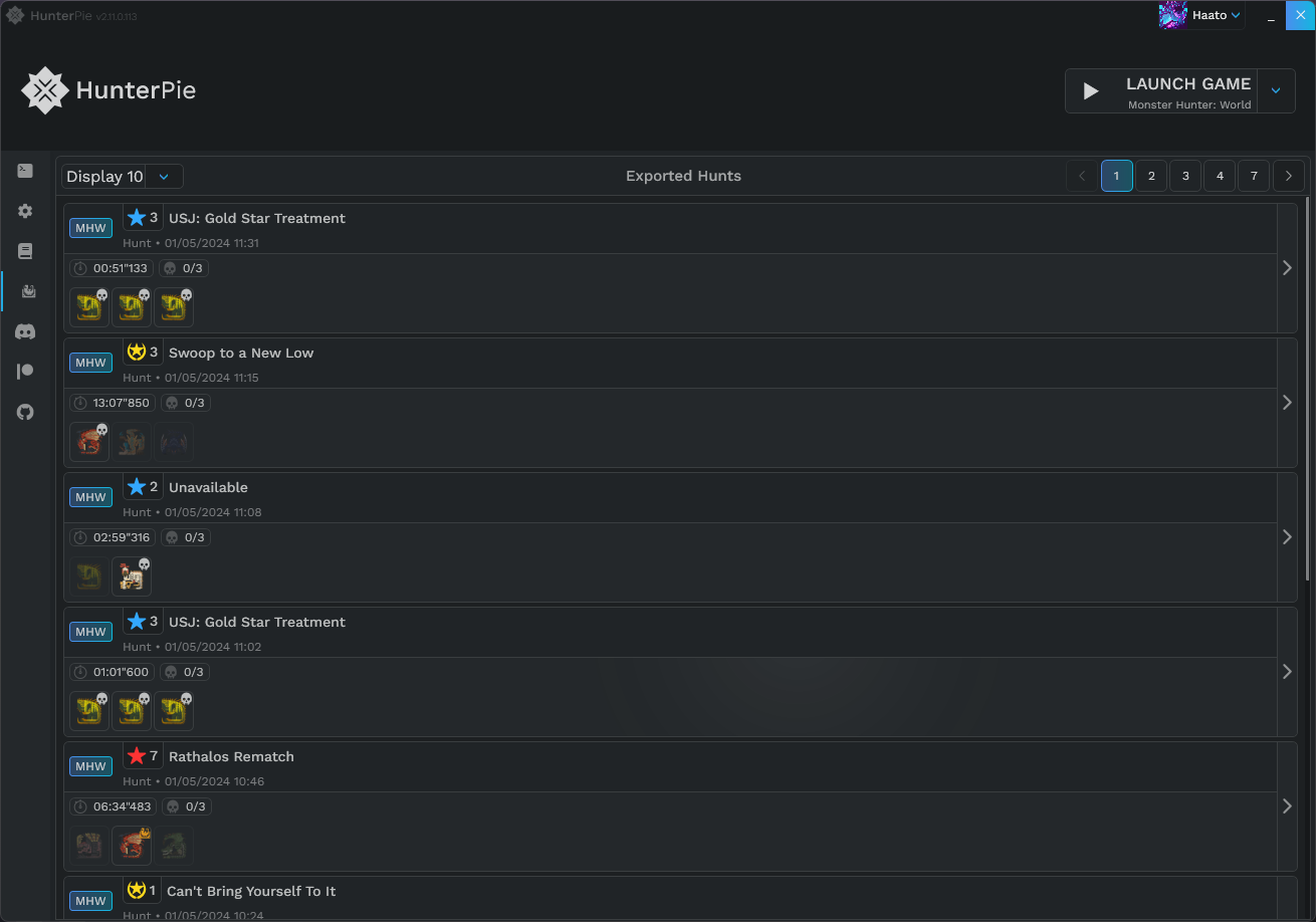HunterPie v2.11.0 | HunterPie